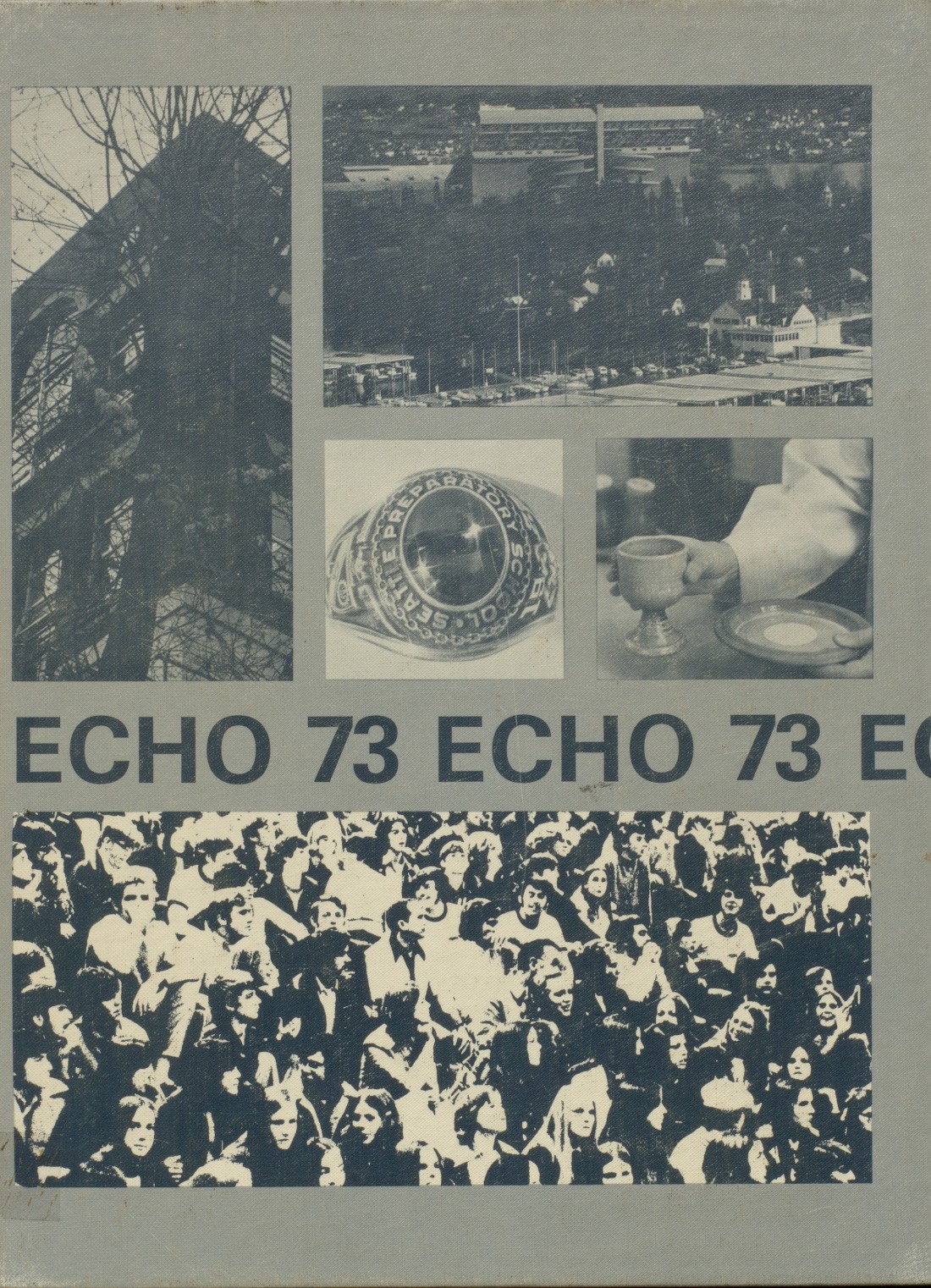 1973 yearbook from Seattle Preparatory from Seattle, Washington for sale