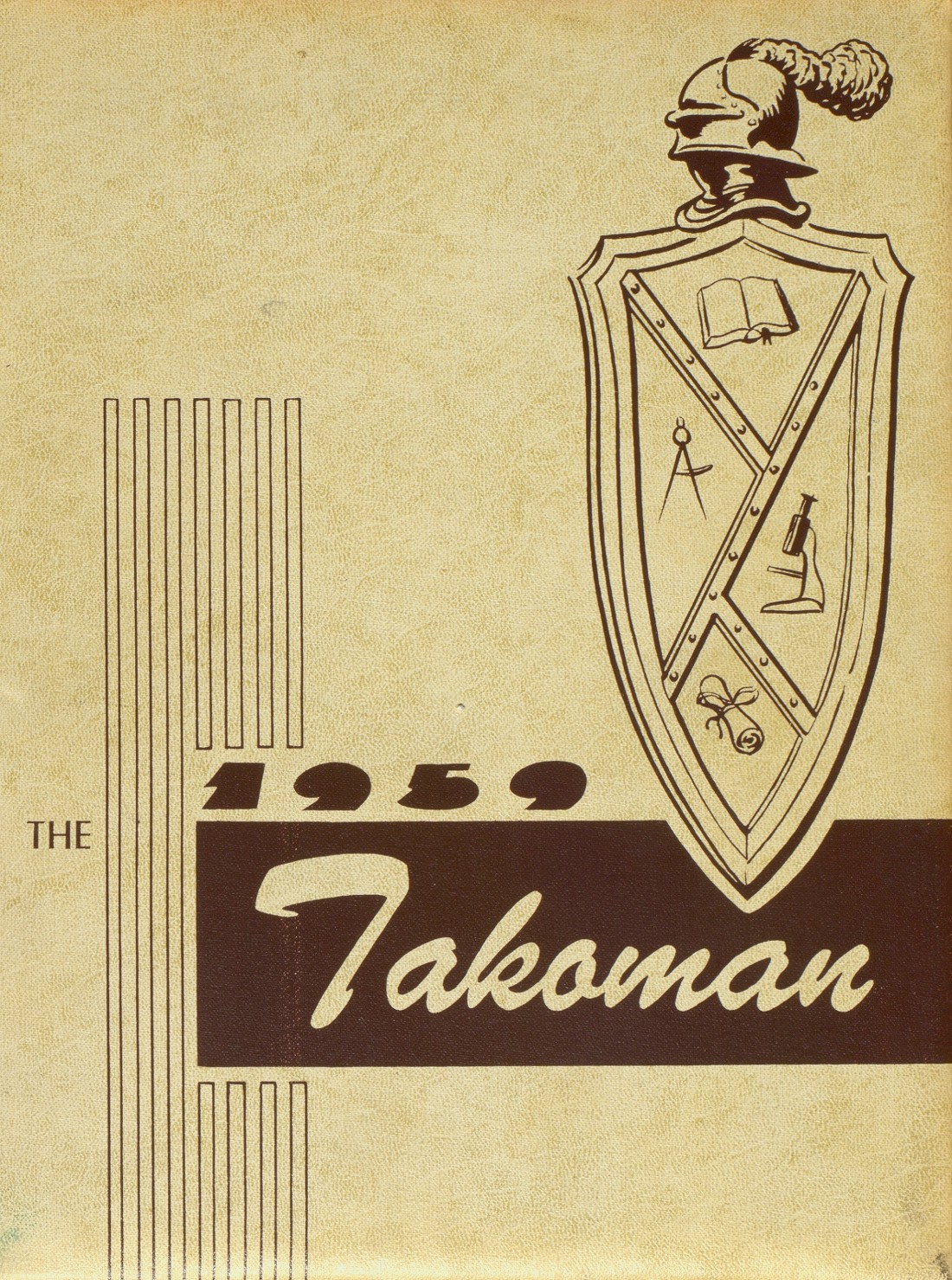 1959 yearbook from Takoma Academy from Takoma park, Maryland for sale