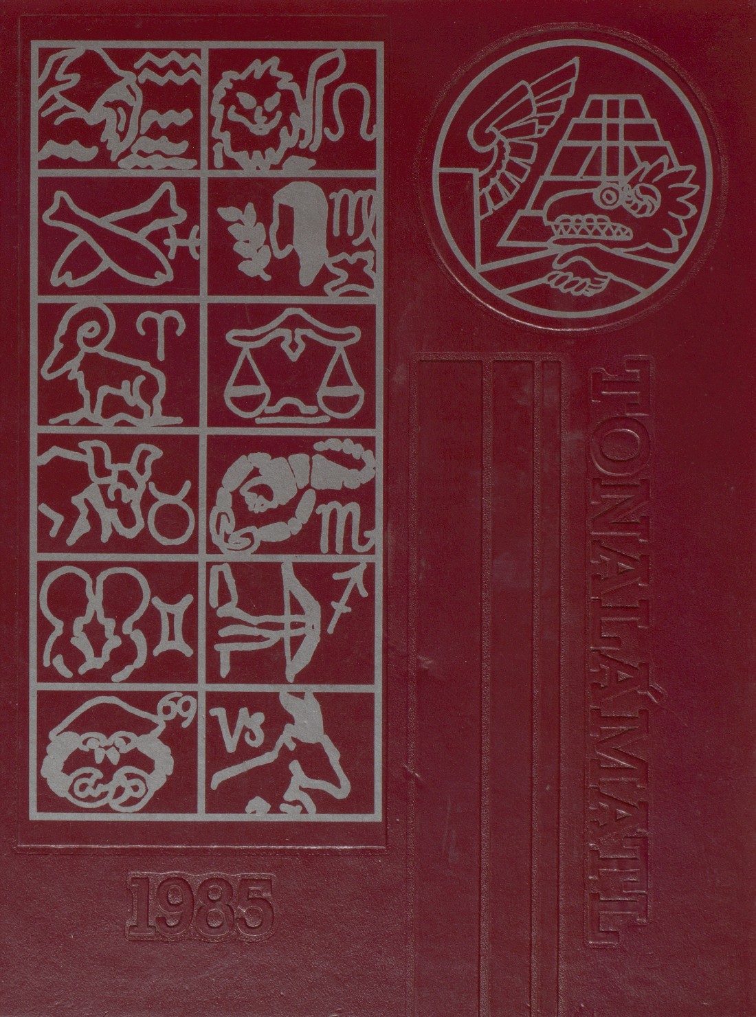 1985 yearbook from Montgomery High School from San diego, California