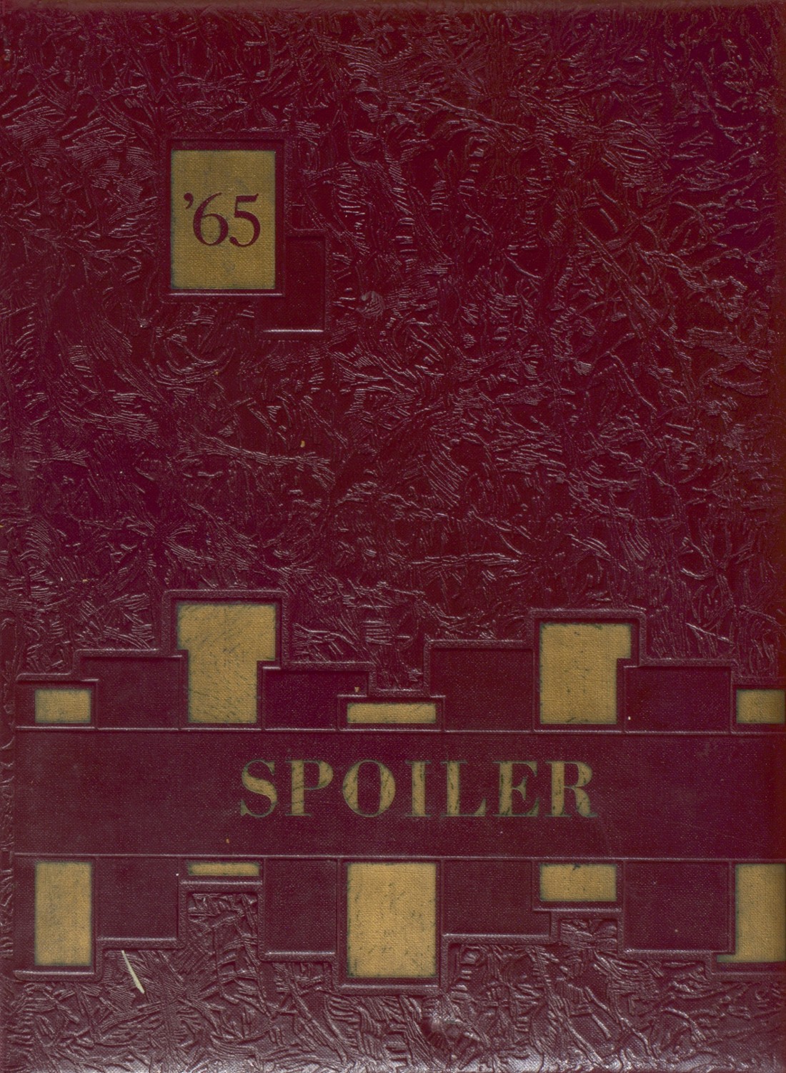 1965 yearbook from Grafton High School from Grafton, North Dakota