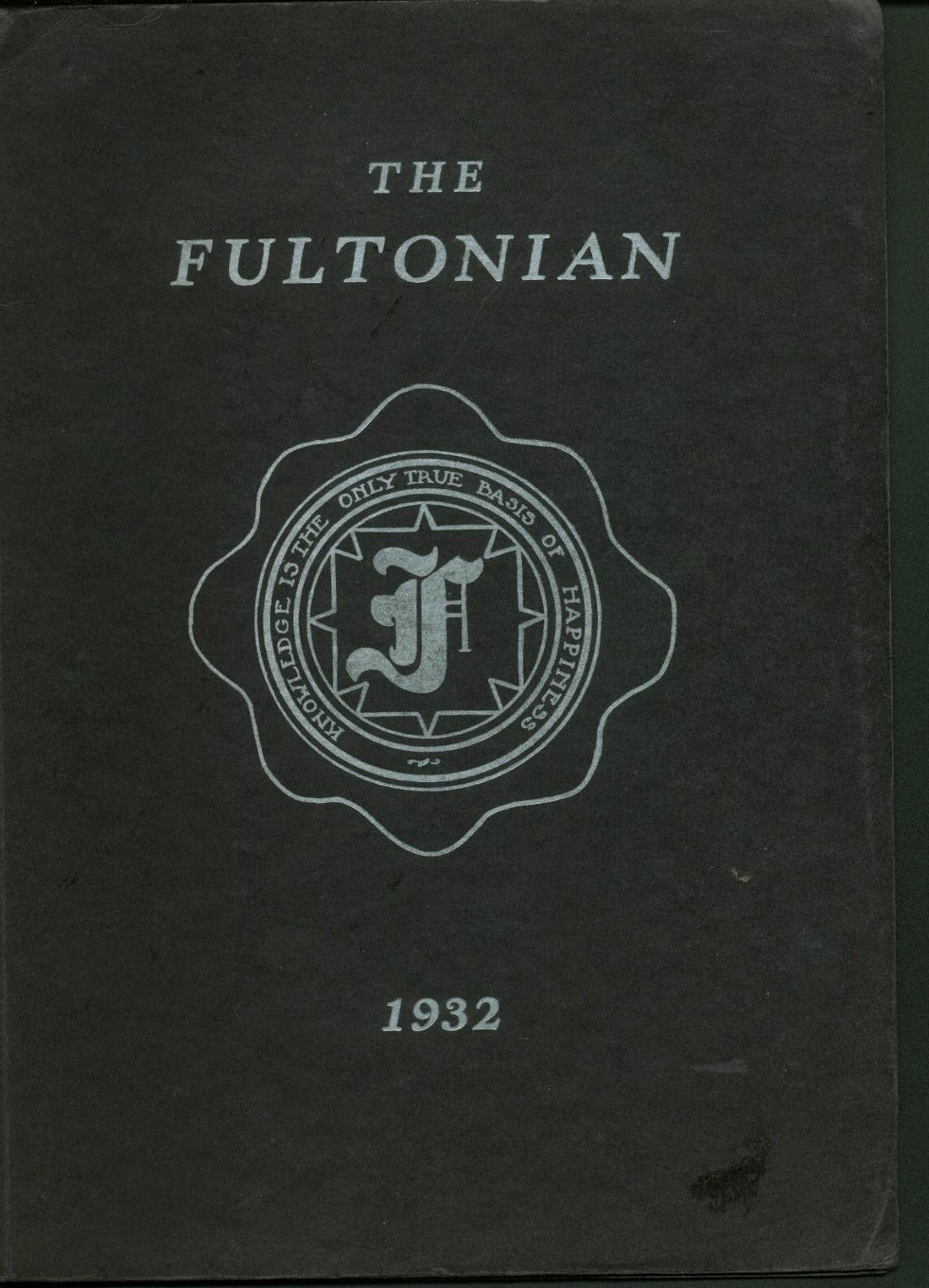 1932 yearbook from Fulton High School from Fulton, New York