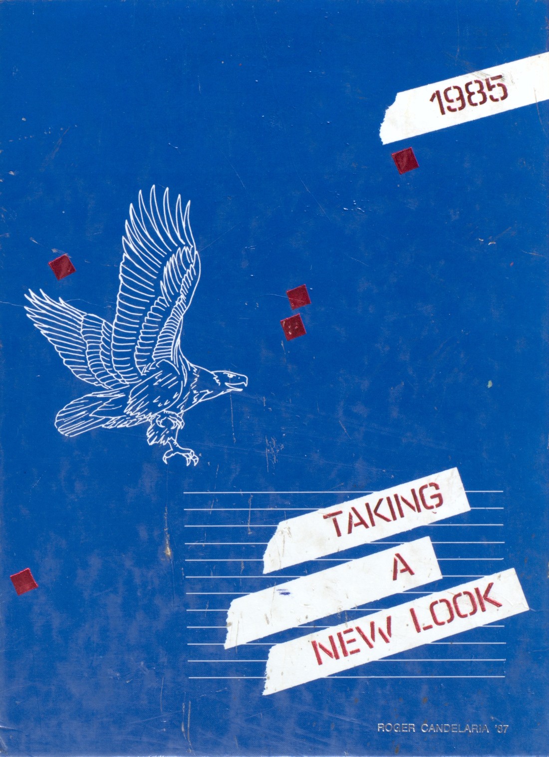 1985 yearbook from American High School from Fremont, California for sale
