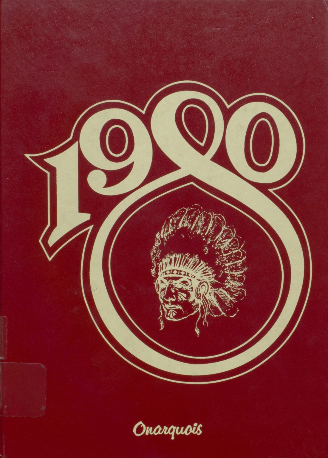 1980 yearbook from Onarga High School from Onarga, Illinois for sale