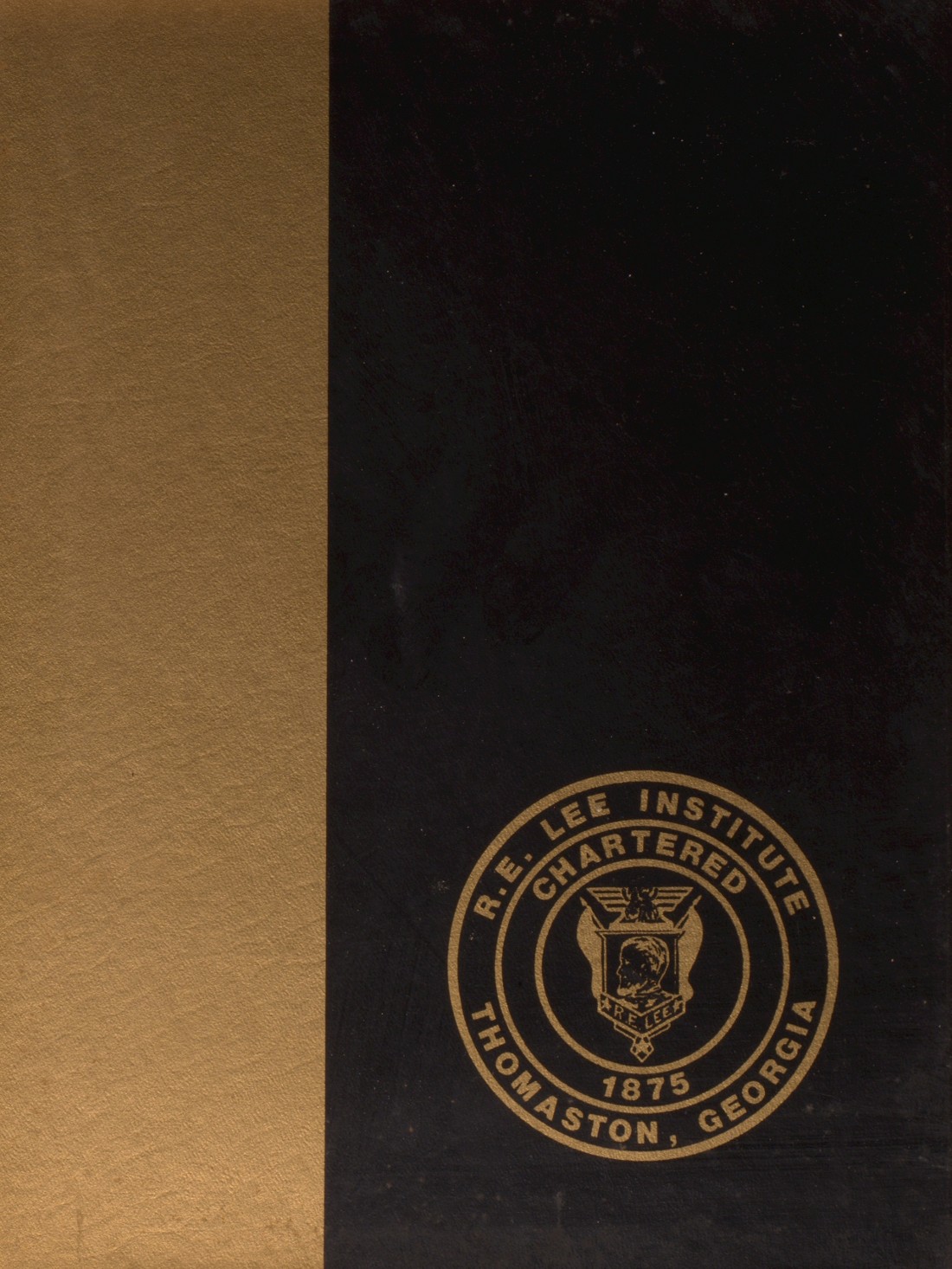 1983 yearbook from R. E. Lee Institute from Thomaston, Georgia for sale