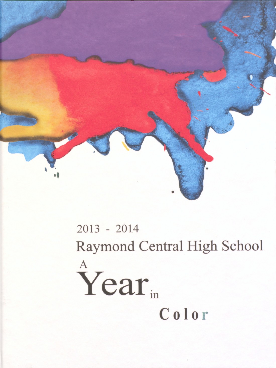 2014 yearbook from Raymond Central High School from Raymond, Nebraska