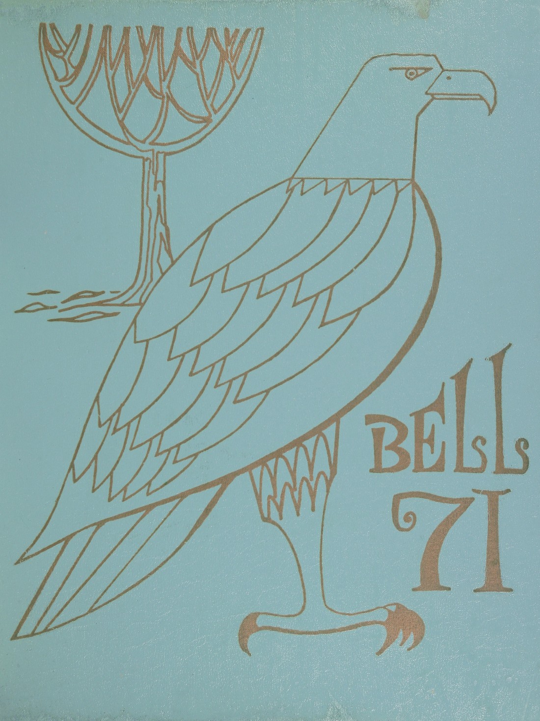 1971 yearbook from Bell High School from Bell, California