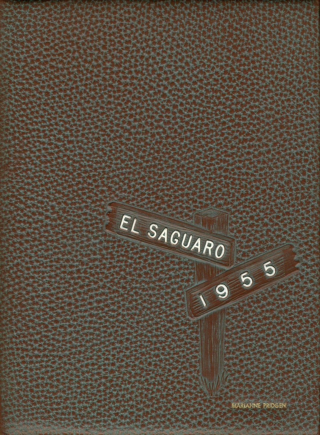1955 yearbook from Yuma Union High School from Yuma, Arizona