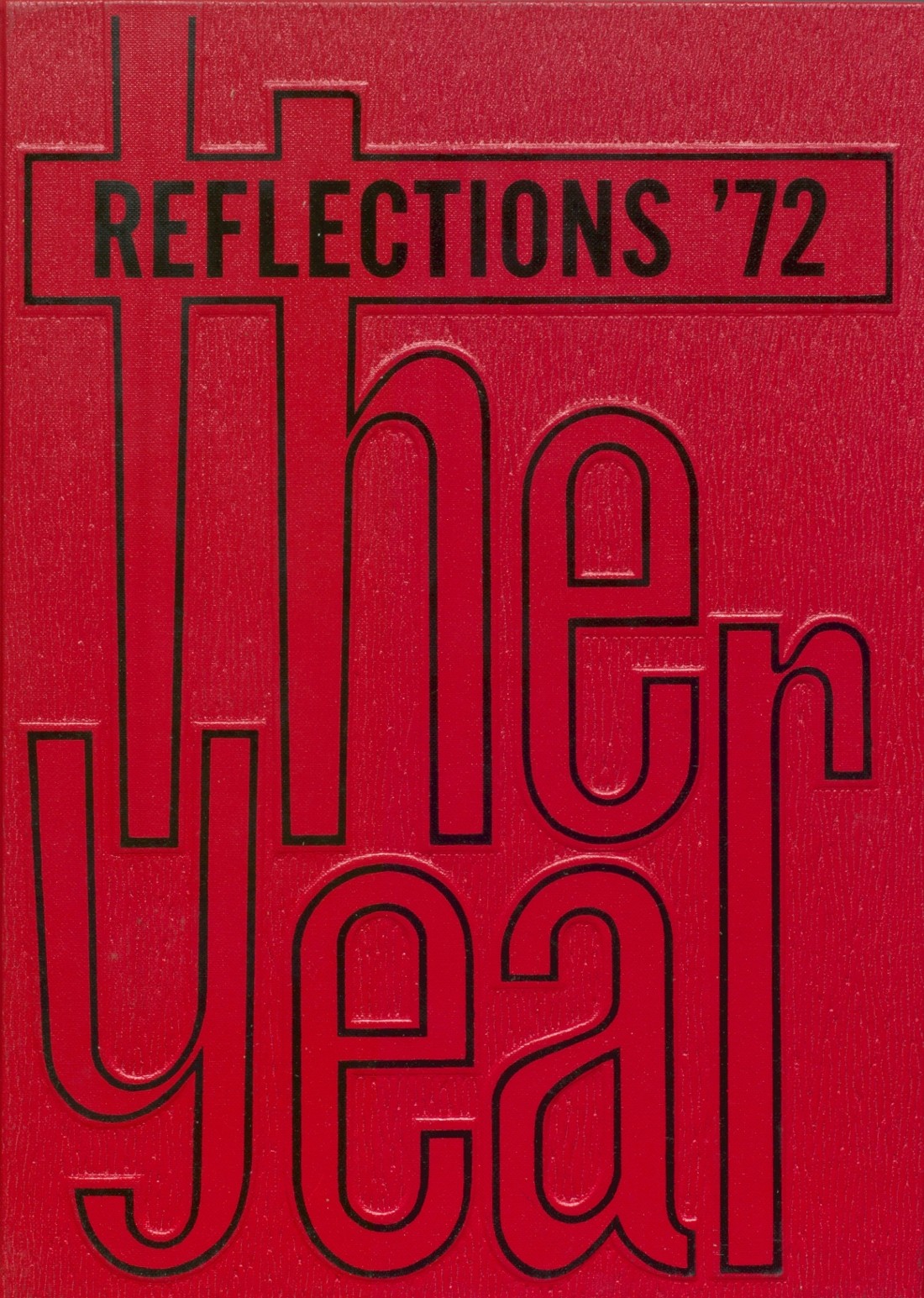 1972 yearbook from Dodgeland High School from Juneau, Wisconsin for sale