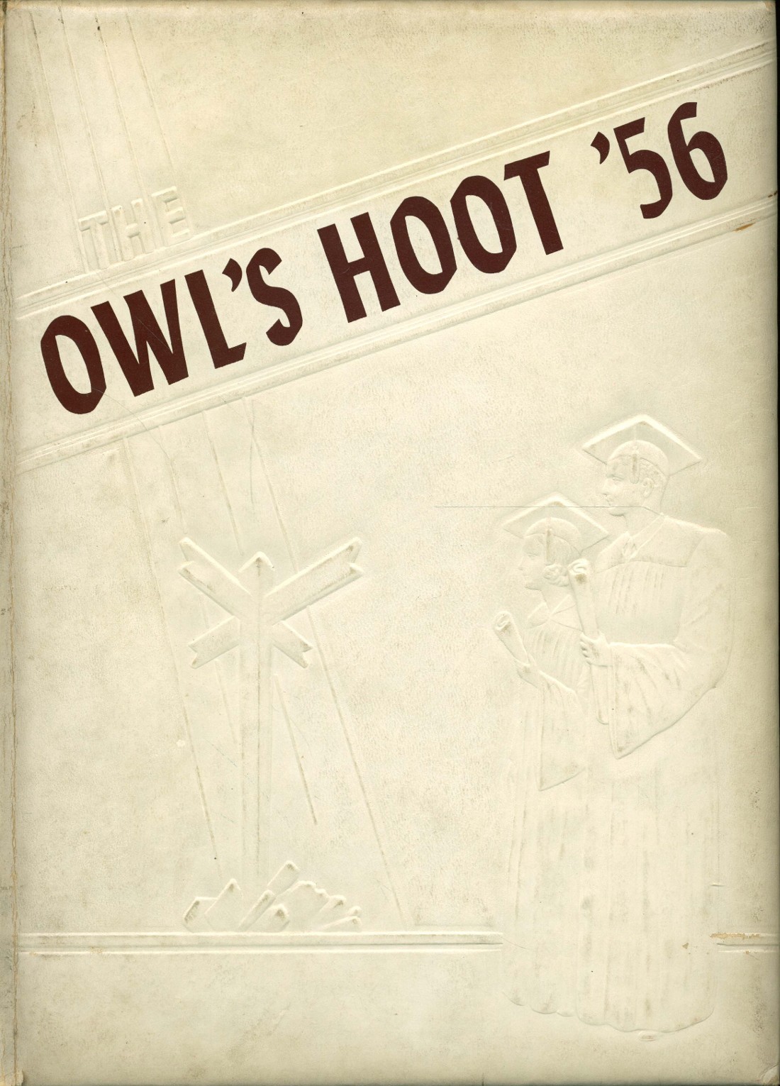 1956 yearbook from Hancock High School from Hancock, Minnesota for sale