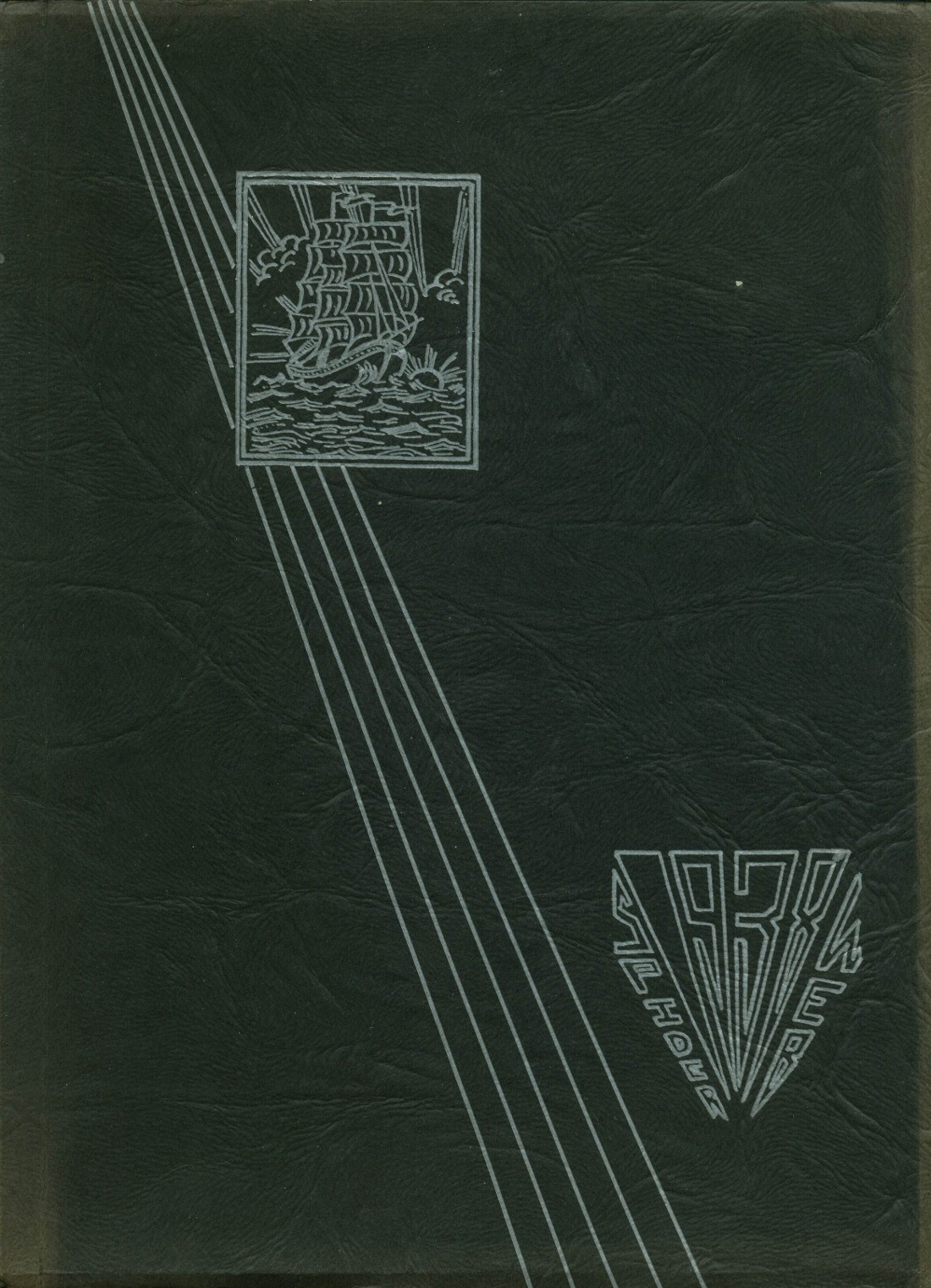 1938 yearbook from Macomb High School from Macomb, Illinois for sale