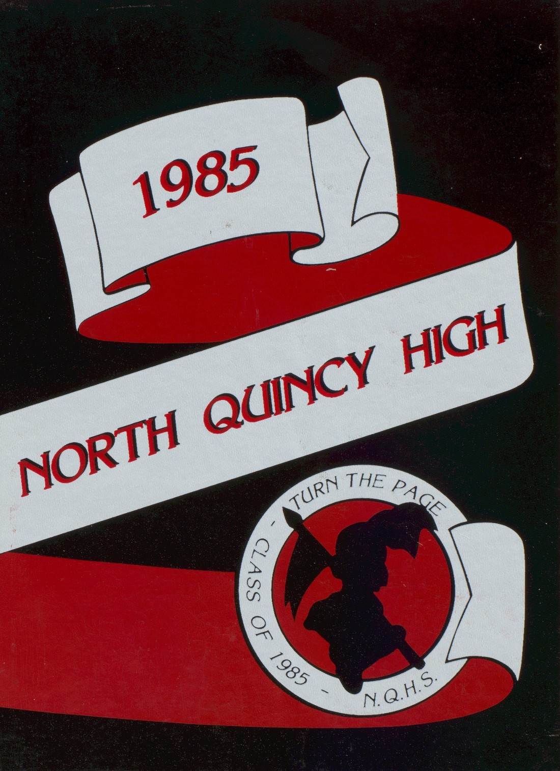 1985 yearbook from North Quincy High School from Quincy, Massachusetts ...