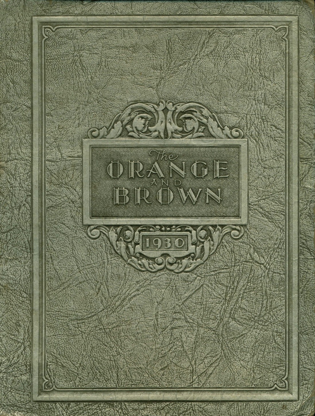 1930 yearbook from Abilene High School from Abilene, Kansas for sale