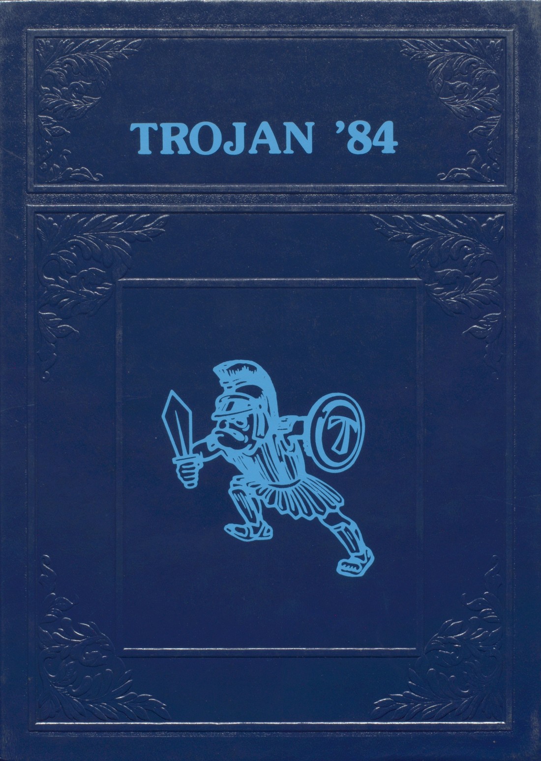 1984 yearbook from Indus High School from Birchdale, Minnesota for sale