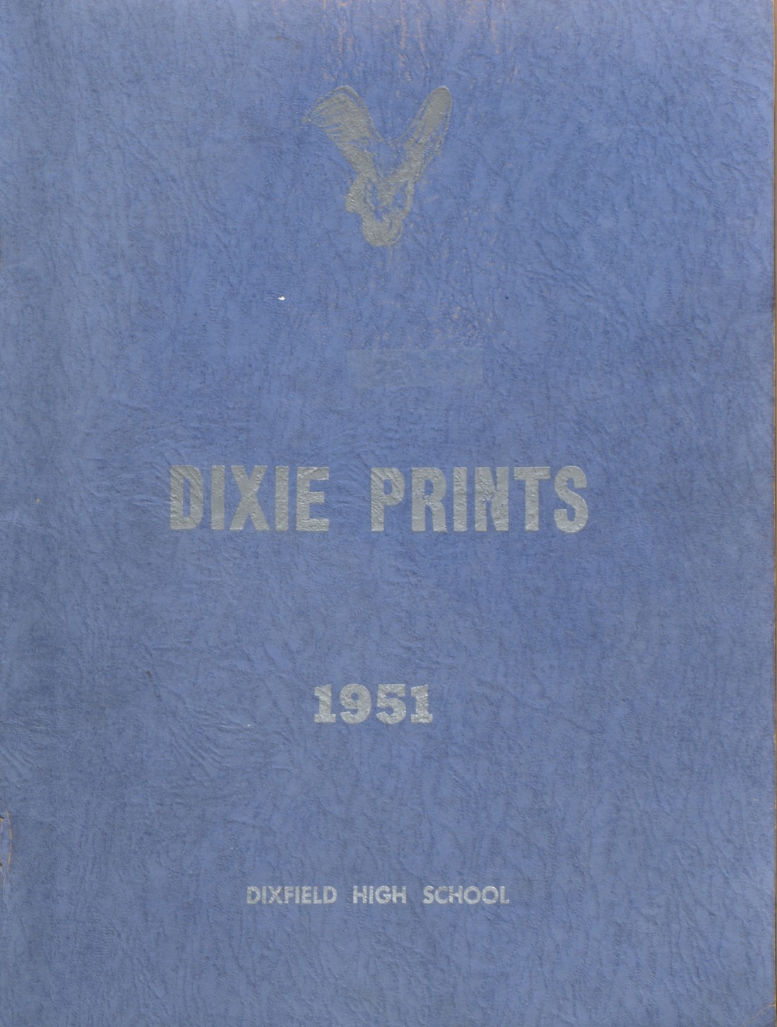 1951 yearbook from Dirigo High School from Dixfield, Maine for sale