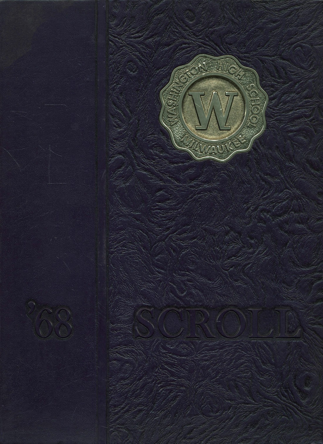 1968 yearbook from Washington High School from Milwaukee, Wisconsin