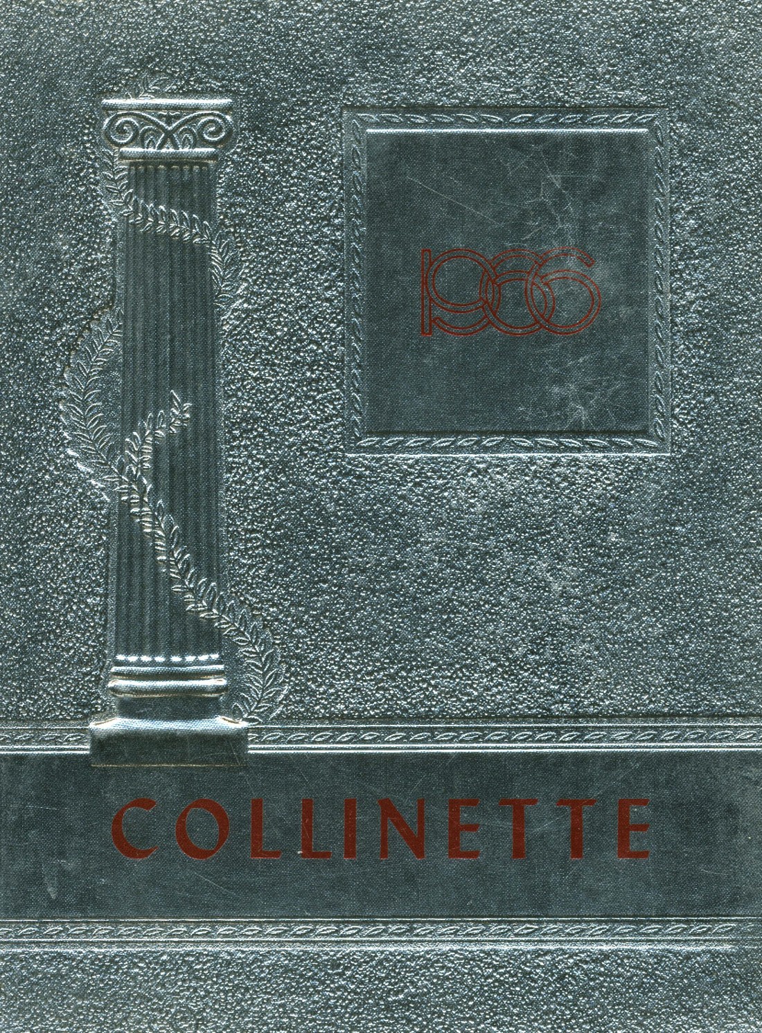 1966 yearbook from Collins High School from Collins, Georgia for sale