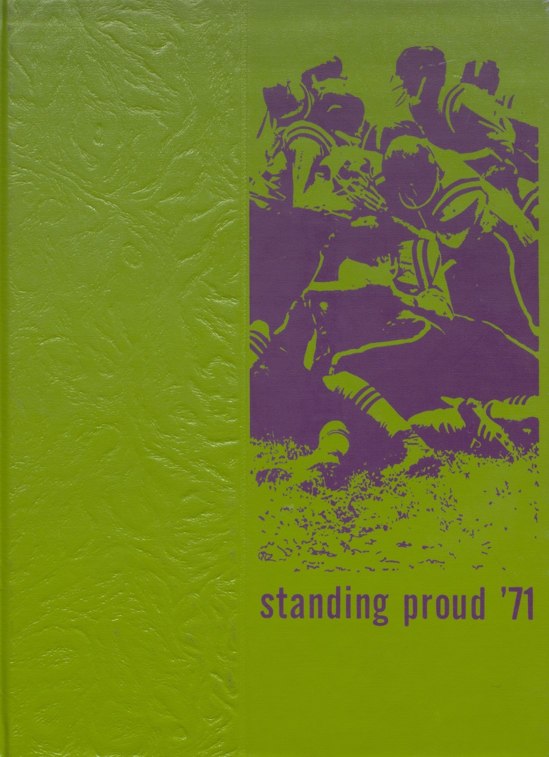 1971 yearbook from Elgin High School from Elgin, North Dakota for sale