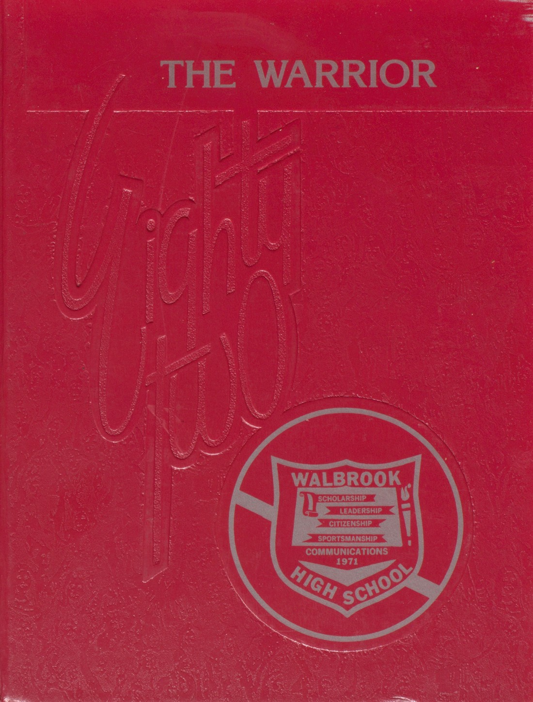 1982 yearbook from Walbrook High School from Baltimore, Maryland