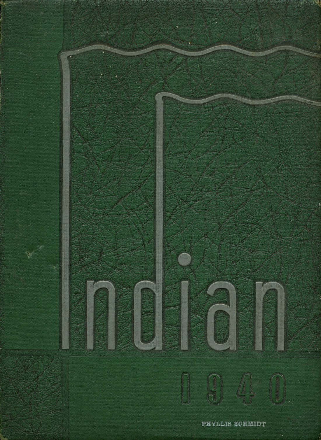 1940 yearbook from Anderson High School from Anderson, Indiana for sale