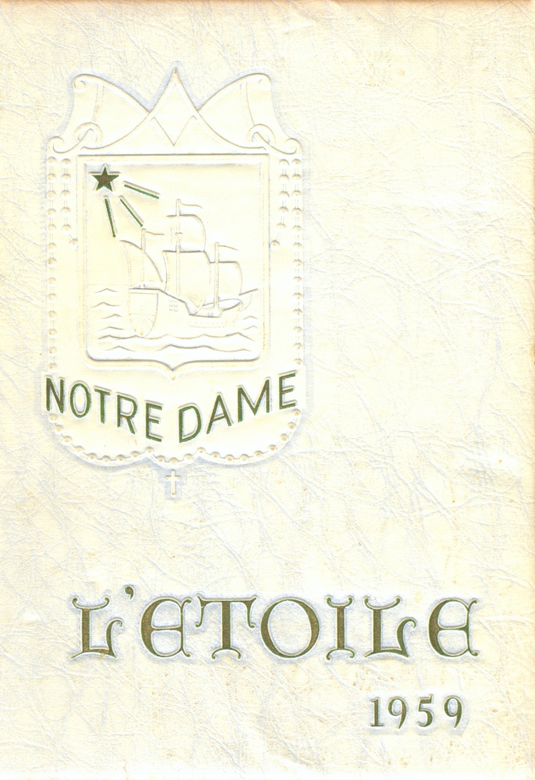 1959 yearbook from Notre Dame High School from Southbridge ...