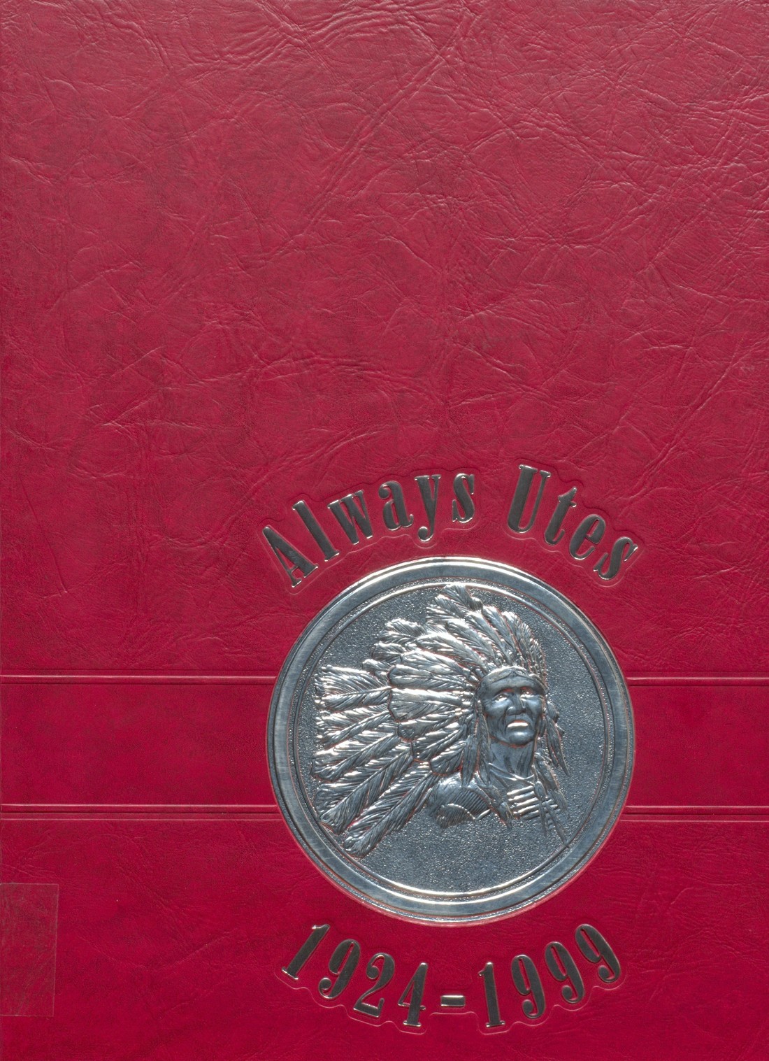 1999 yearbook from Uintah High School from Vernal, Utah for sale