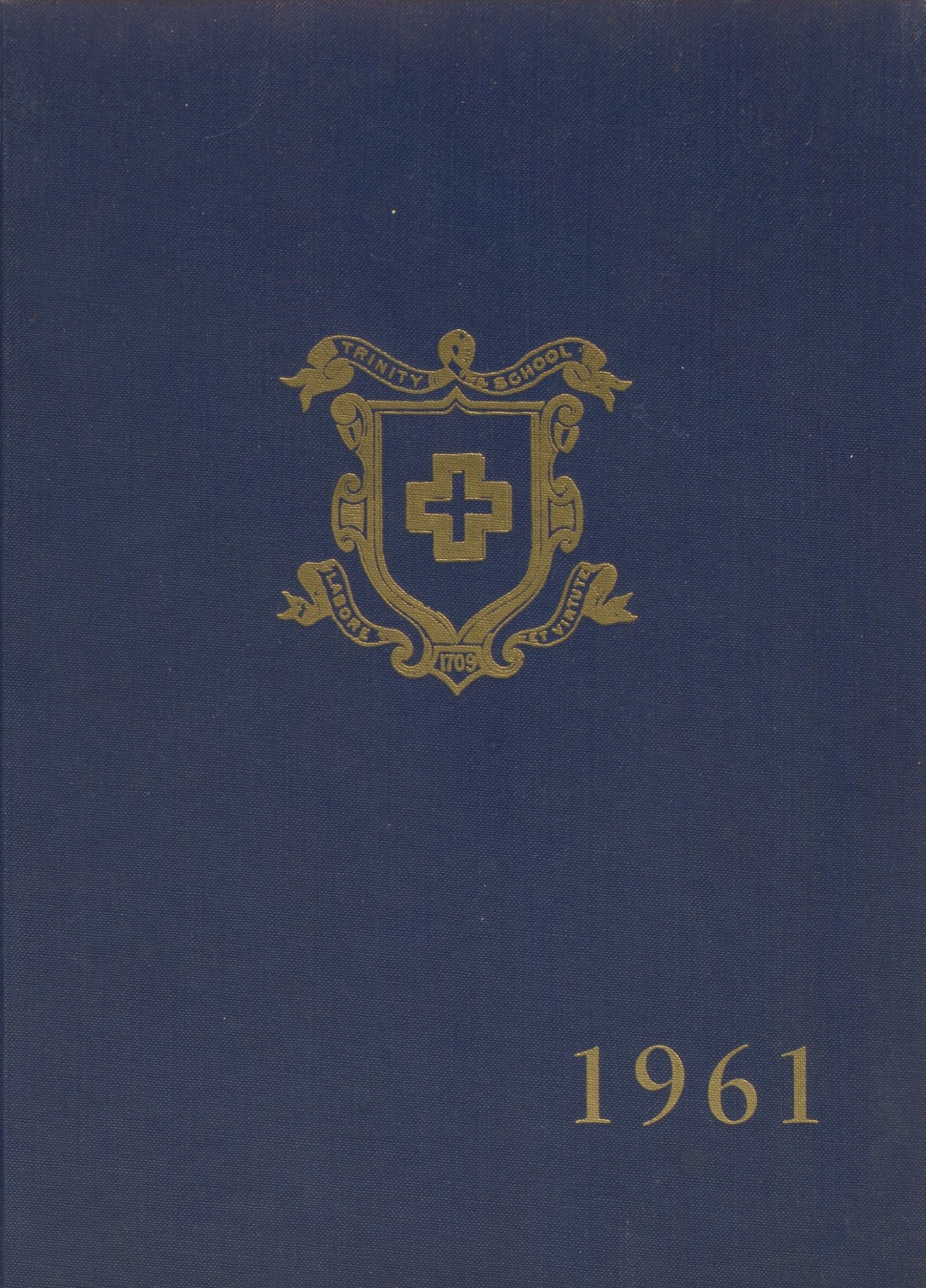 1961 yearbook from Trinity School from New york, New York for sale