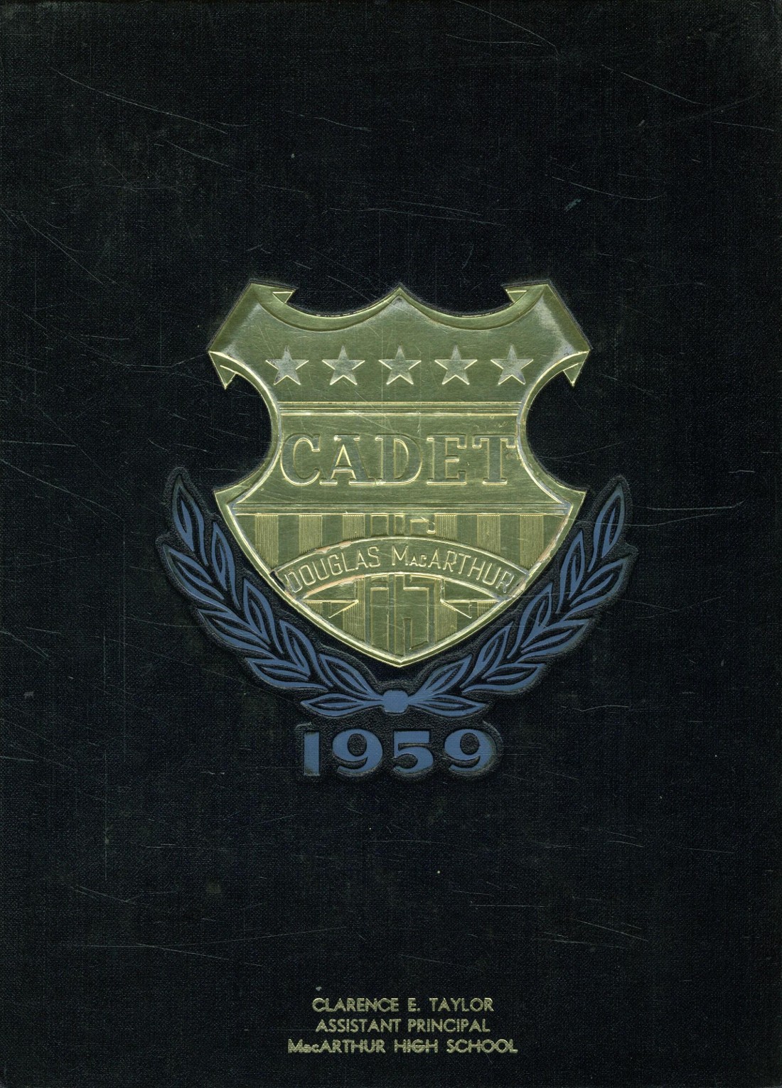 1959 yearbook from MacArthur High School from Decatur, Illinois