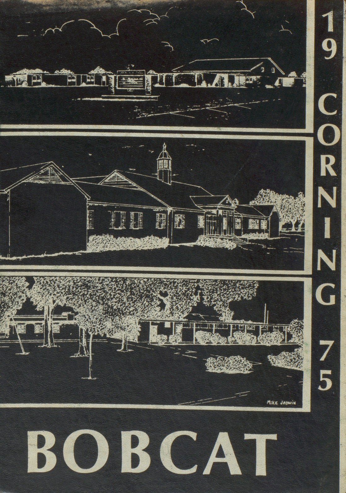 1975 yearbook from Corning High School from Corning, Arkansas for sale