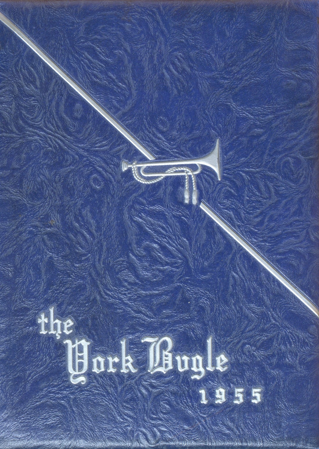 1955 yearbook from York High School from Yorktown, Virginia for sale