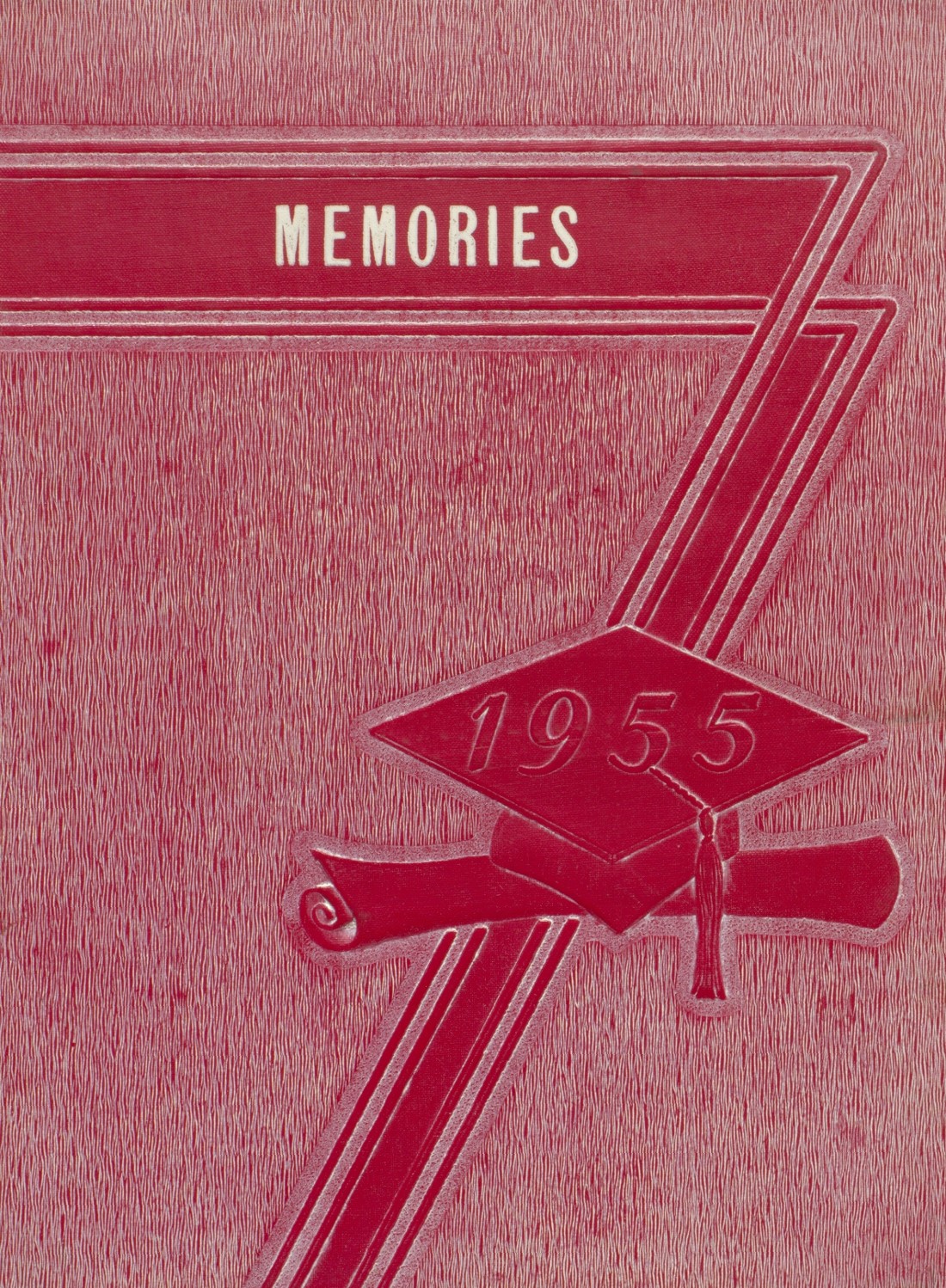 1955 yearbook from Granton High School from Granton, Wisconsin for sale