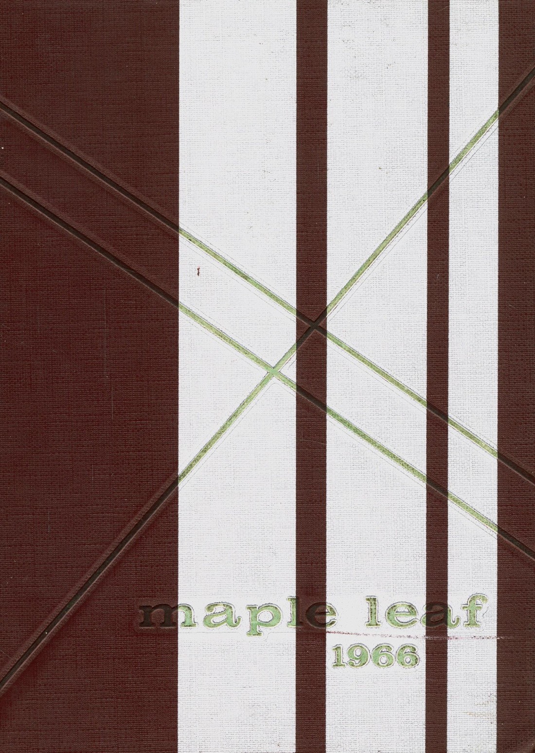 1966 yearbook from Maple Heights High School from Maple heights, Ohio