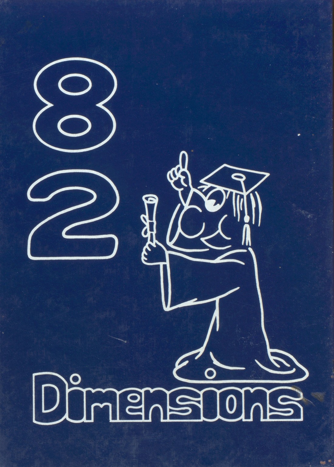 1982 yearbook from Dirigo High School from Dixfield, Maine for sale