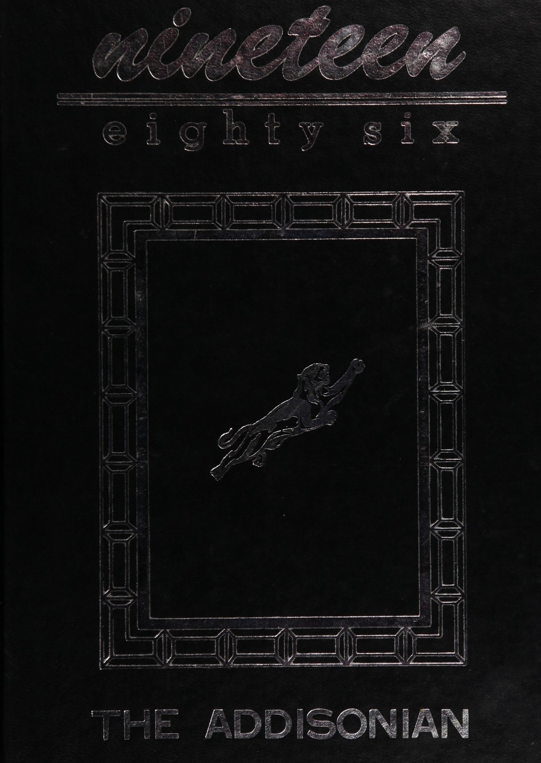 1986 yearbook from Addison High School from Addison, Michigan