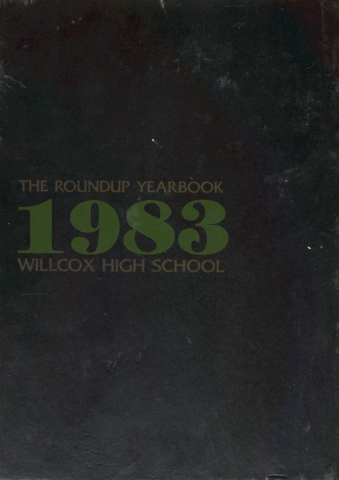 1983 yearbook from Willcox High School from Willcox, Arizona for sale