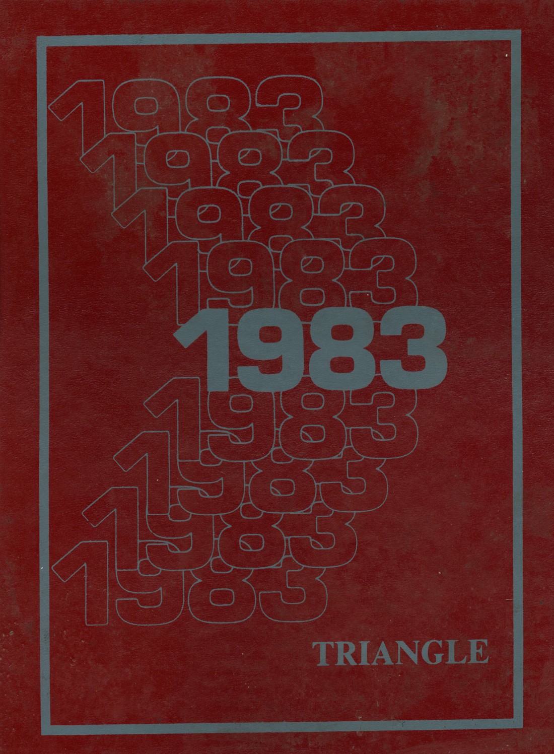 1983 yearbook from Delta High School from Delta, Utah