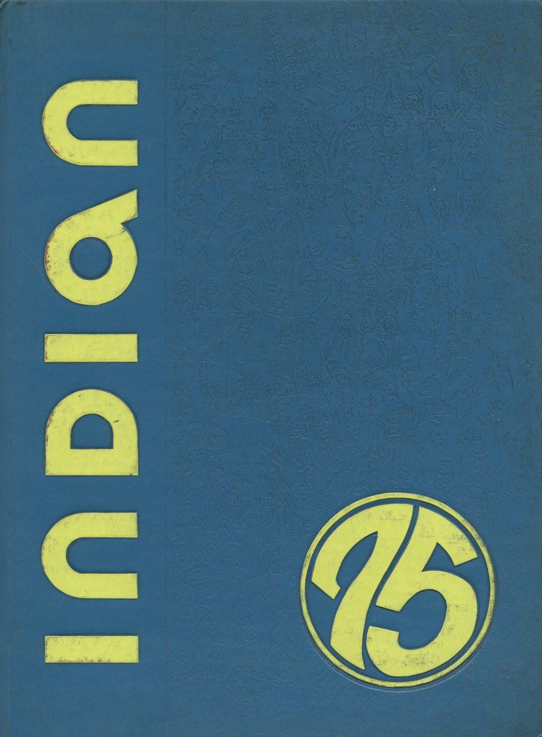 1975 yearbook from Anderson High School from Anderson, Indiana