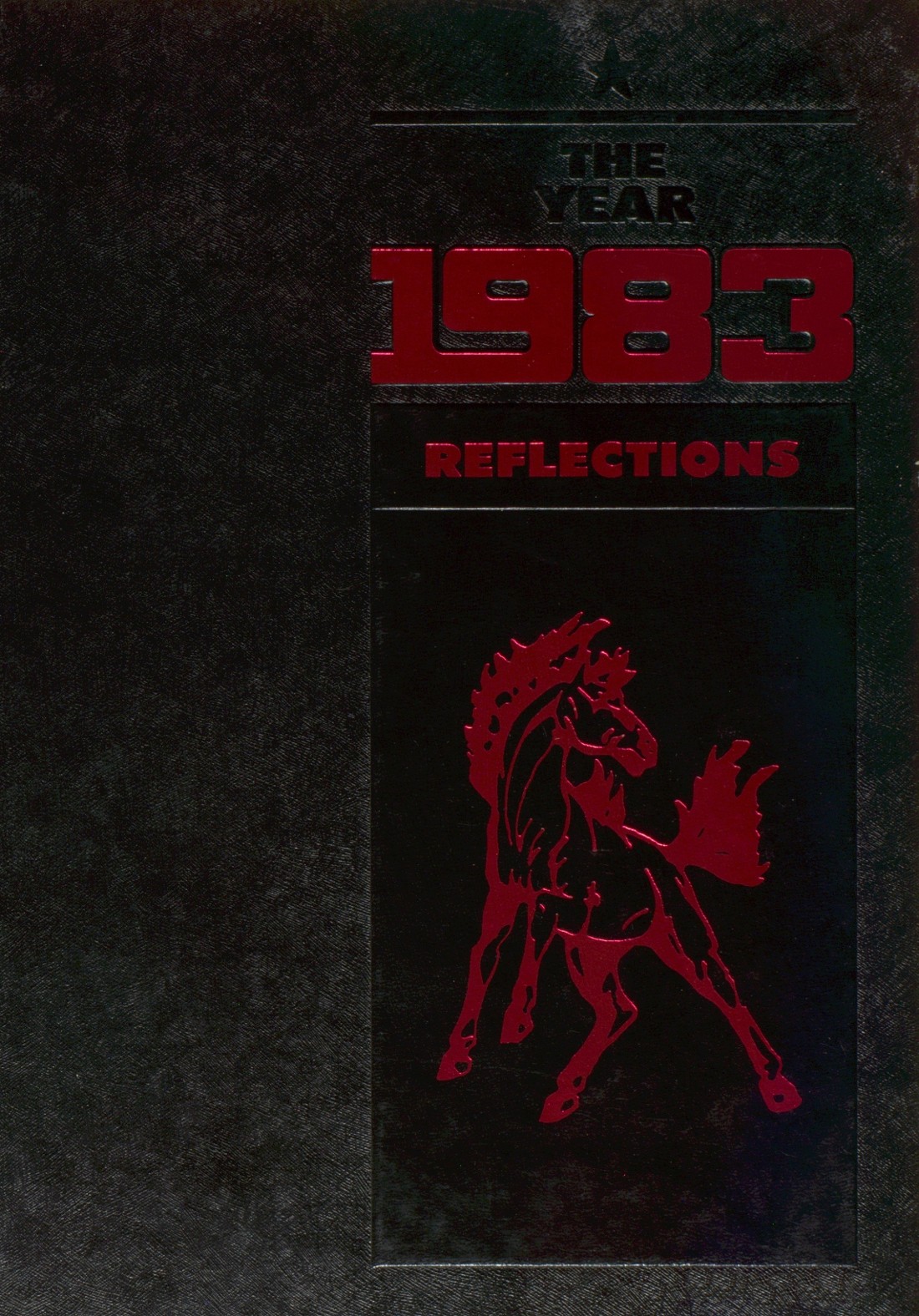 1983 yearbook from Mathews High School from Vienna, Ohio for sale