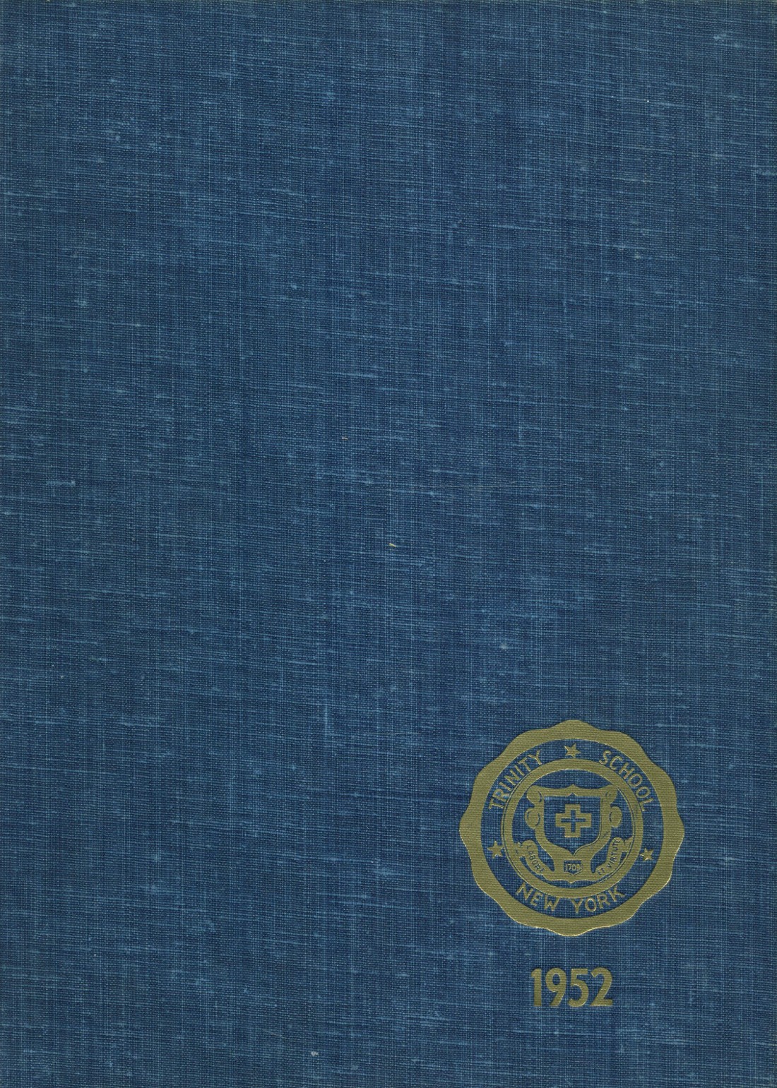 1952 yearbook from Trinity School from New york, New York for sale