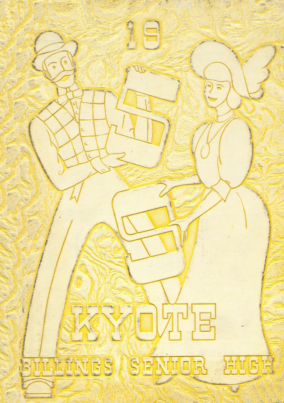 1959 yearbook from Billings Senior High School from Billings, Montana ...