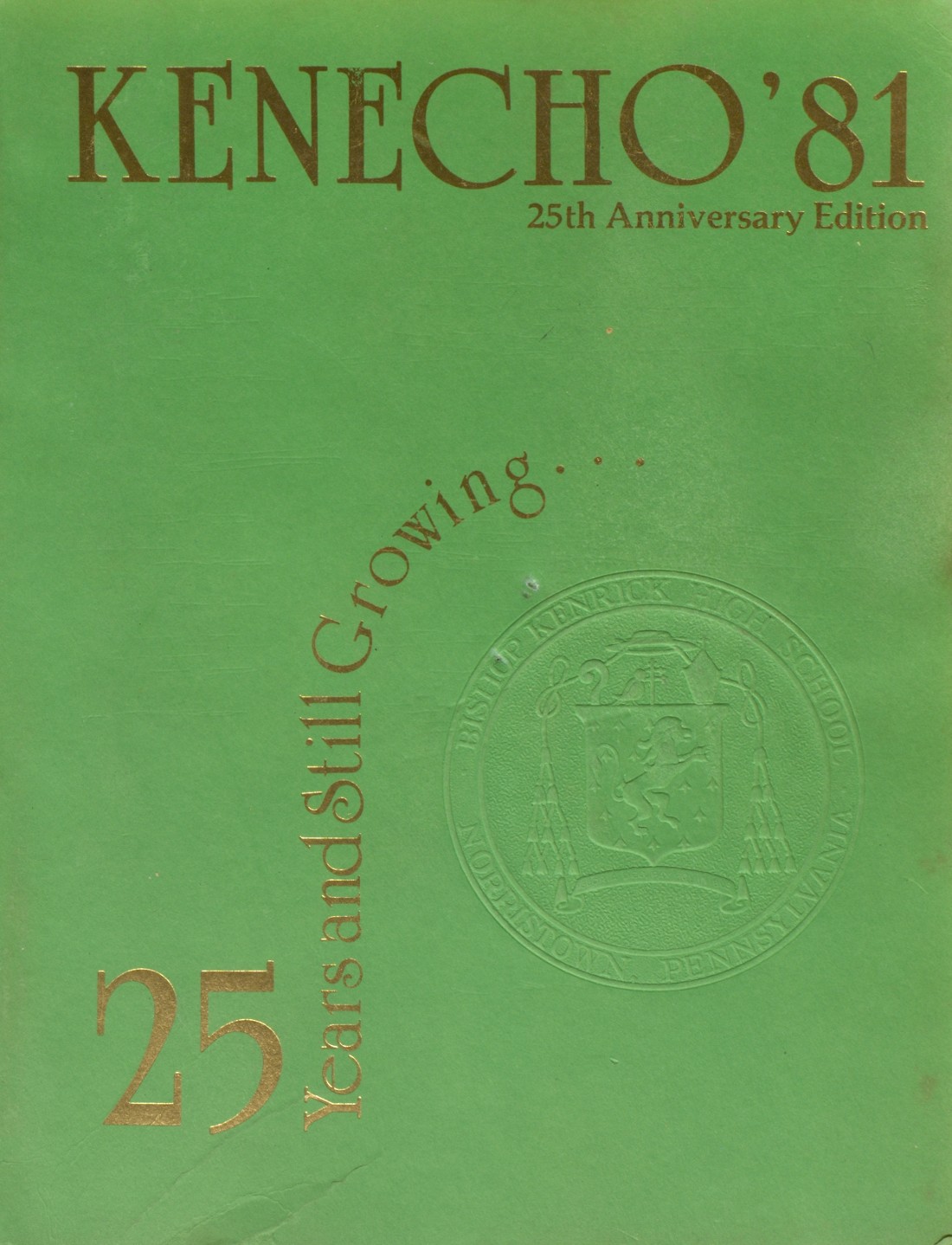 1981 yearbook from Bishop Kenrick High School from Norristown, Pennsylvania