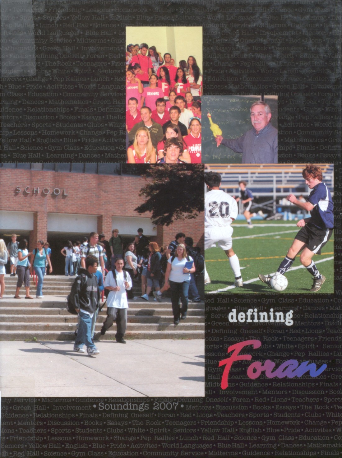 2007 yearbook from Foran High School from Milford, Connecticut for sale