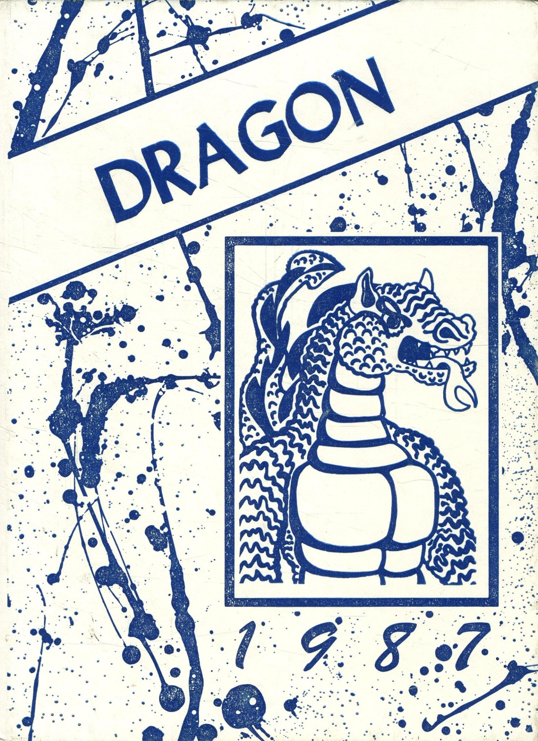 1987 yearbook from Redwater High School from Redwater, Texas for sale