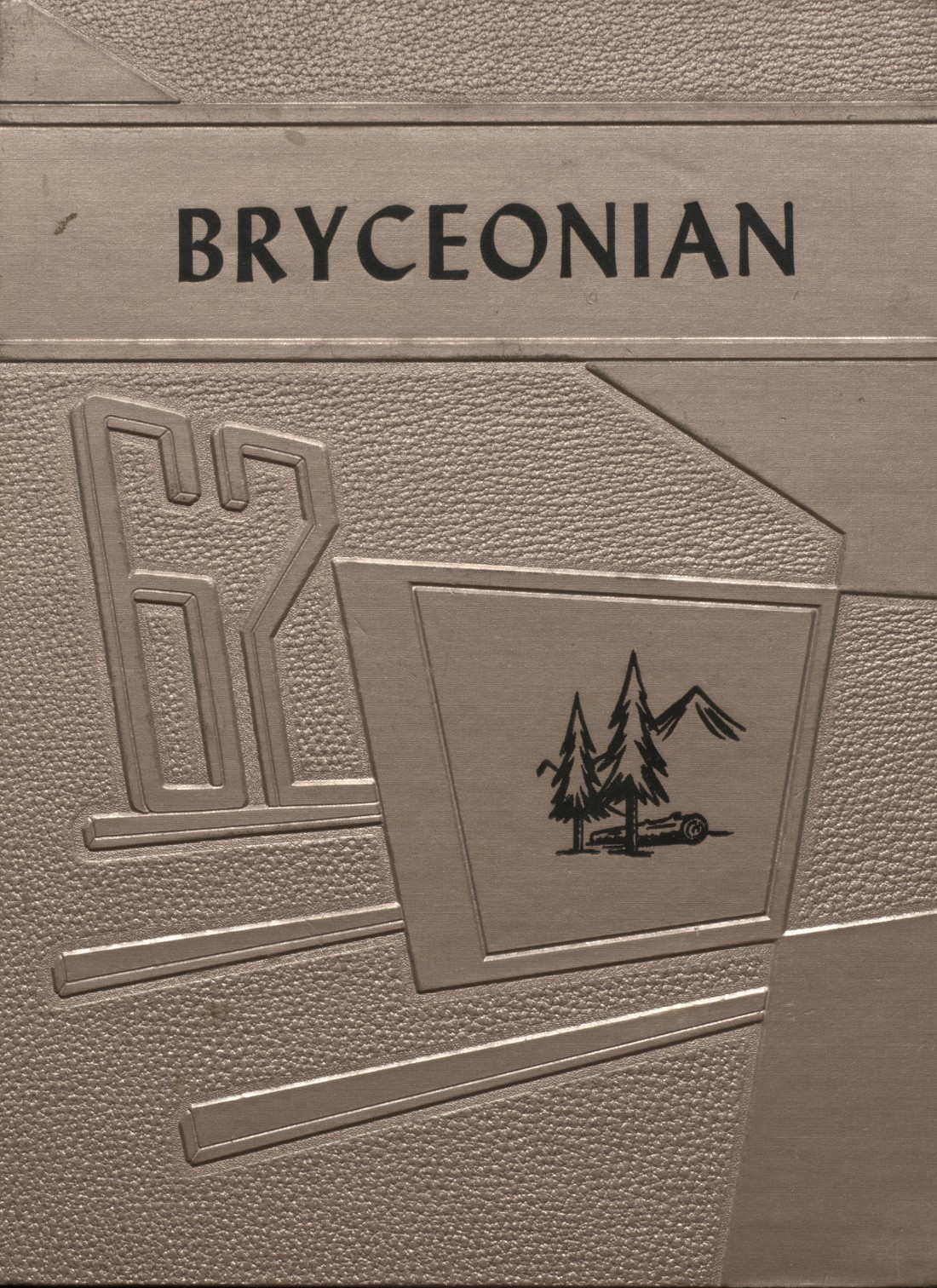 1962 yearbook from Bryce Valley High School from Tropic, Utah for sale