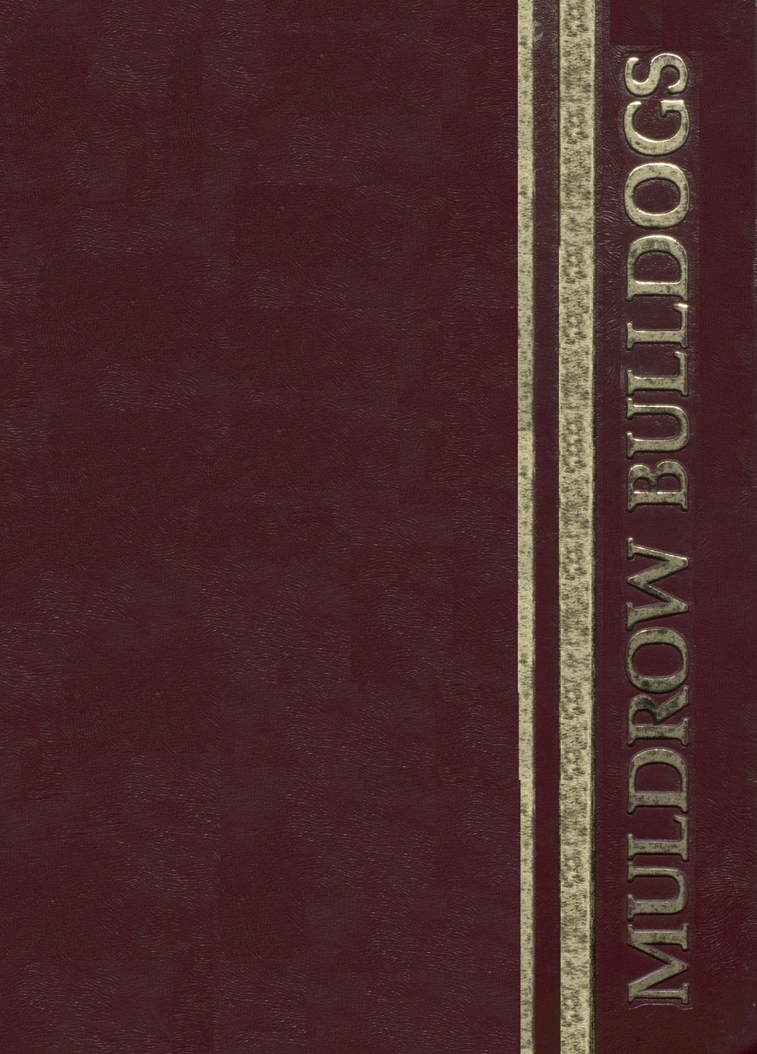 1984 yearbook from Muldrow High School from Muldrow, Oklahoma for sale