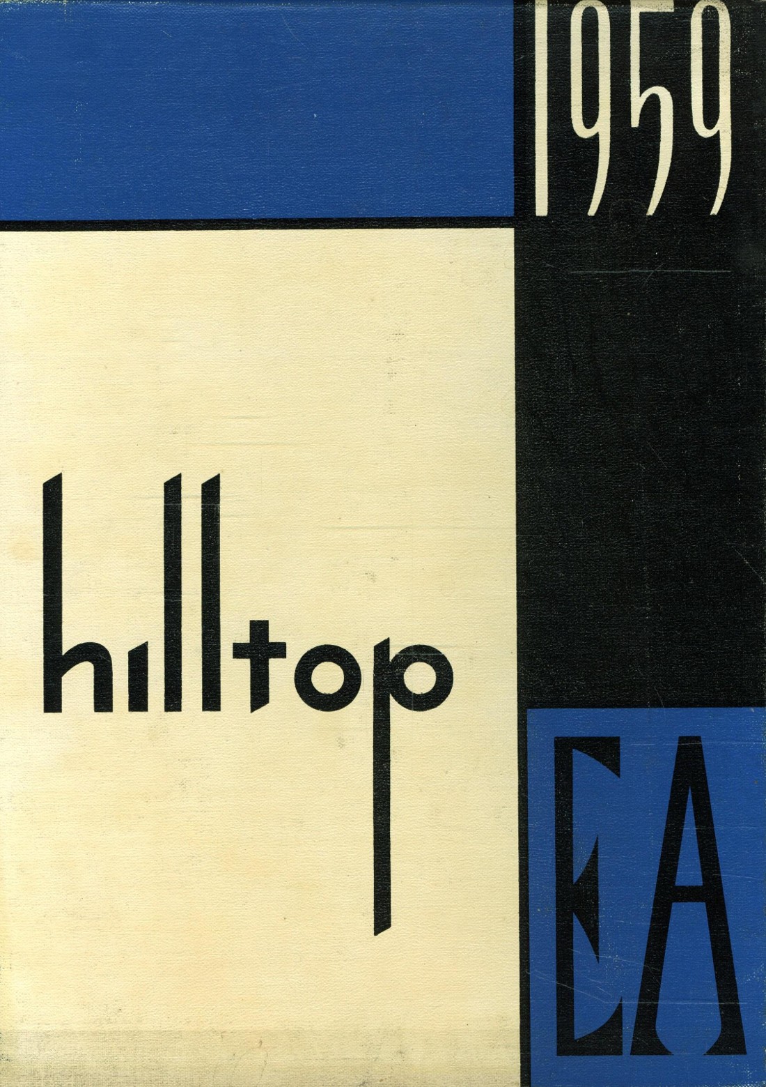 1959 yearbook from Elgin Academy from Elgin, Illinois for sale