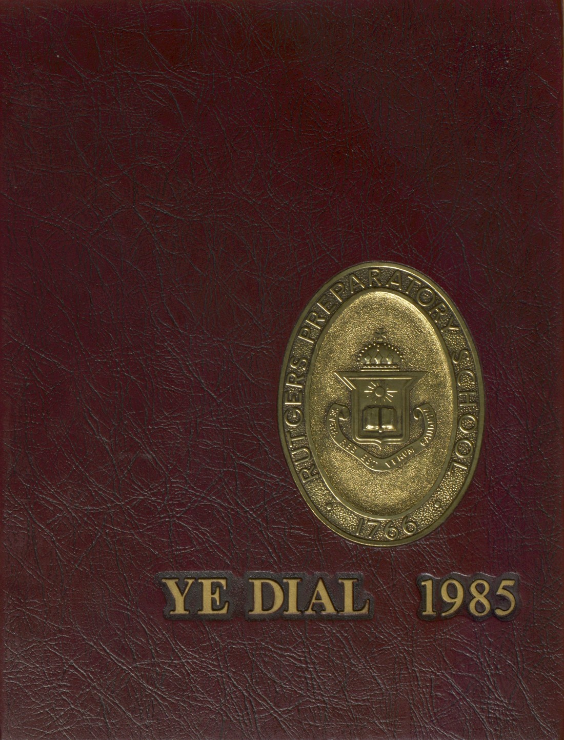 1985 yearbook from Rutgers Preparatory from Somerset, New Jersey for sale