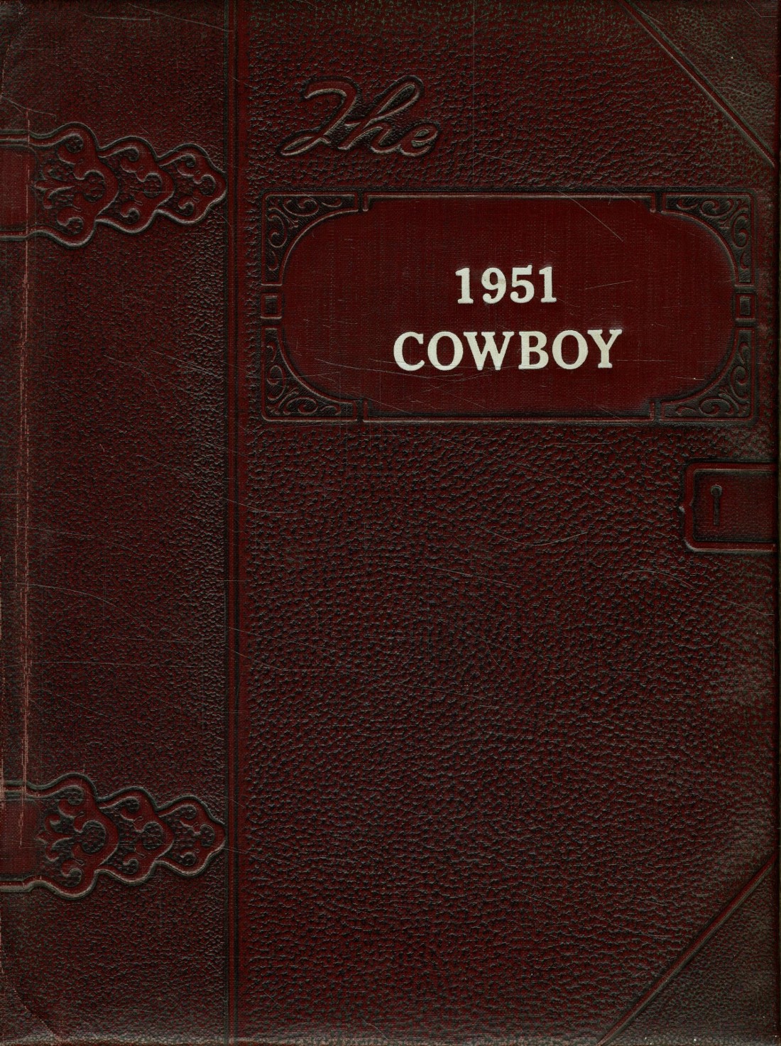 1951 yearbook from Woodson High School from Abilene, Texas for sale