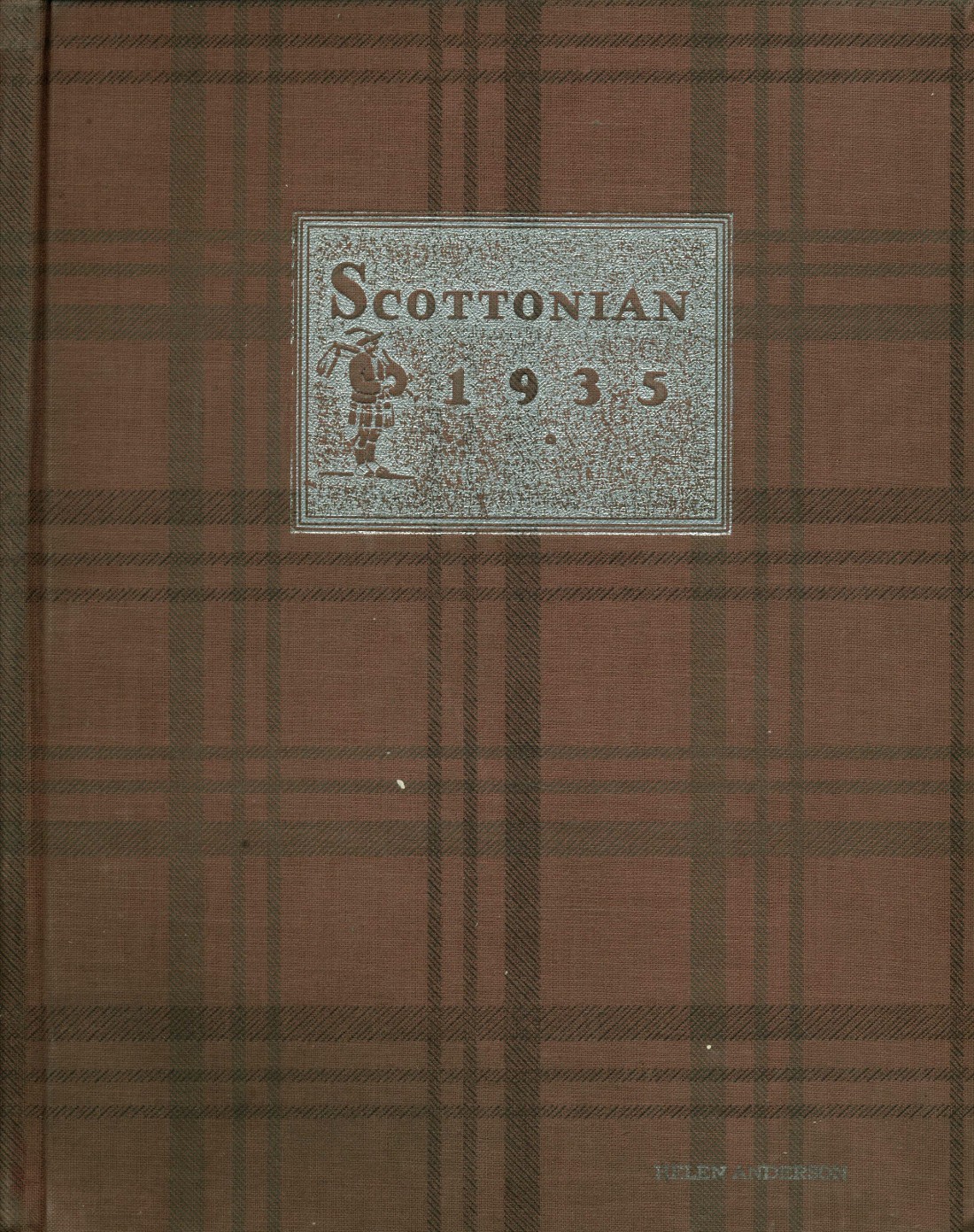 1935 yearbook from Scott High School from Toledo, Ohio