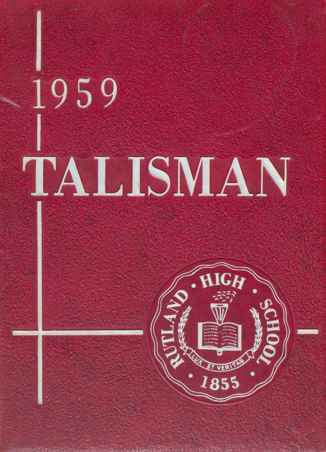 1959 yearbook from Rutland High School from Rutland, Vermont for sale
