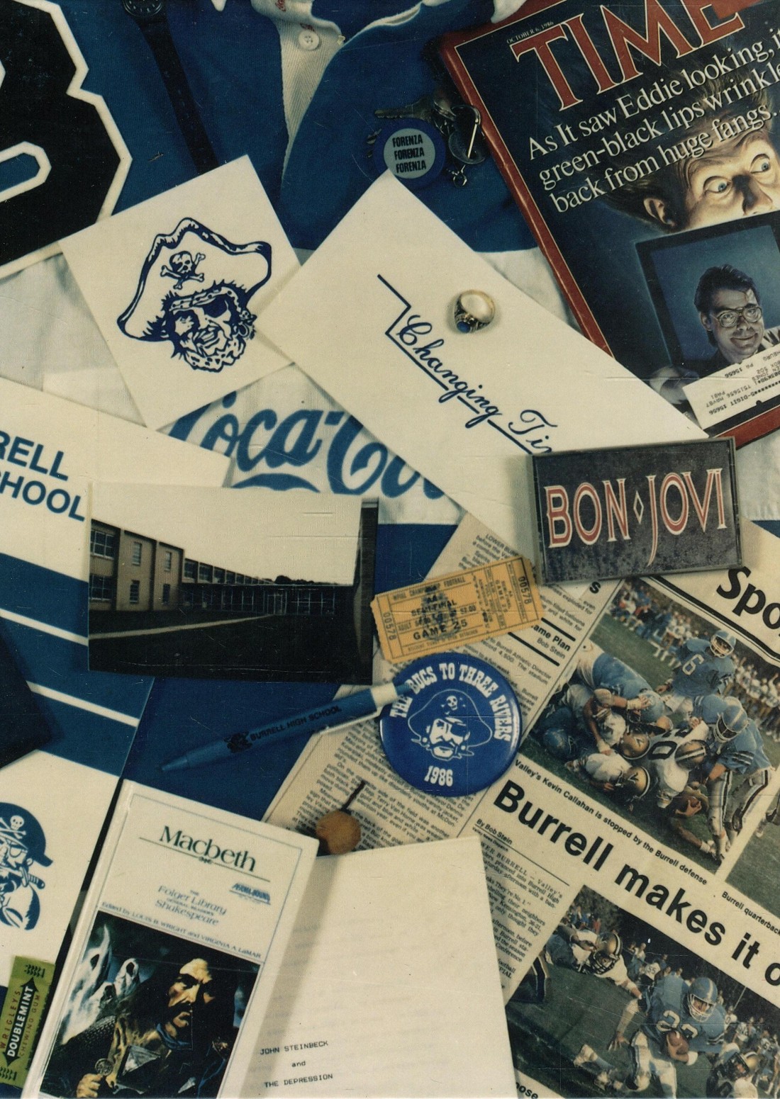 1987 yearbook from Burrell High School from Lower burrell, Pennsylvania ...